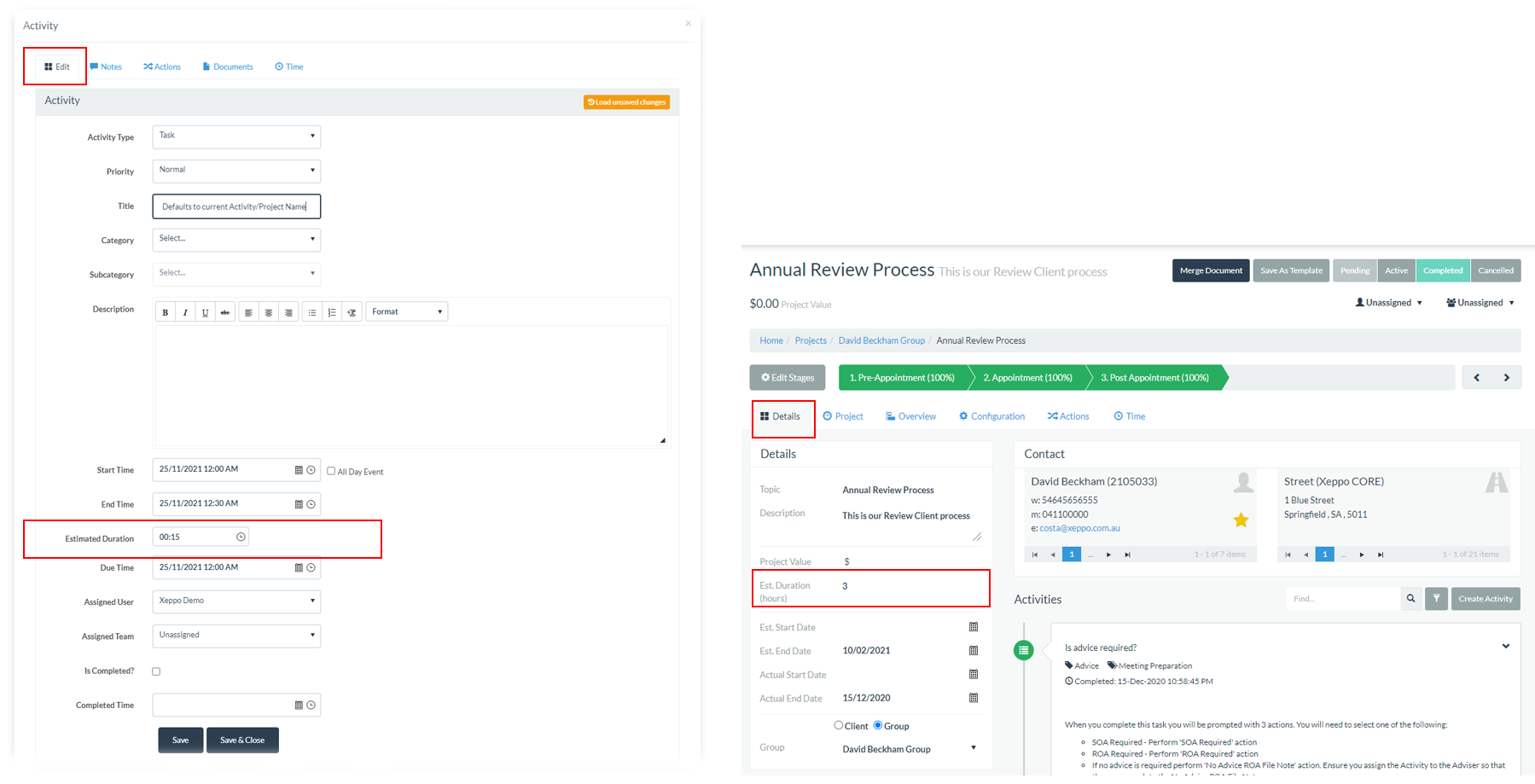 Time Tracking - Capture Time in Xeppo – Xeppo Support Centre