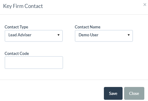 Managing Key Firm Contacts against Clients – Xeppo Support Centre